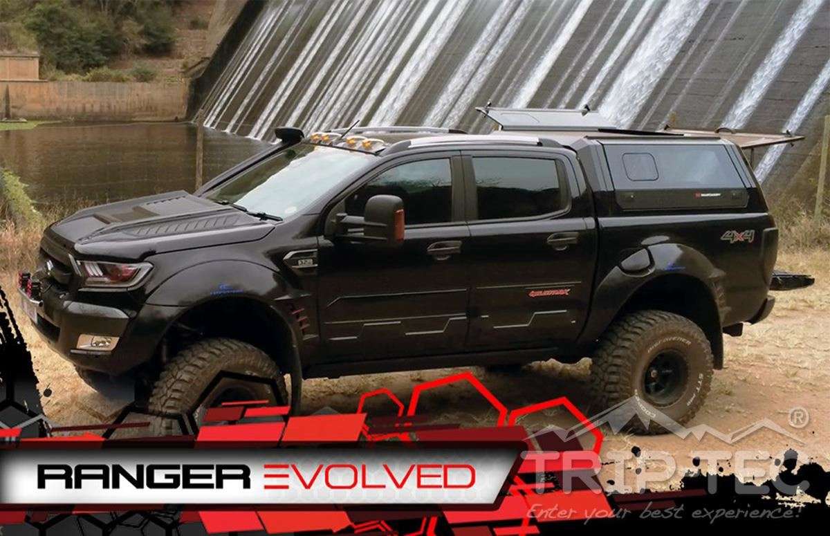 RSI EVO Hardtop für FORD RANGER Raptor ab Bj. 2019 Doppelkabine ...