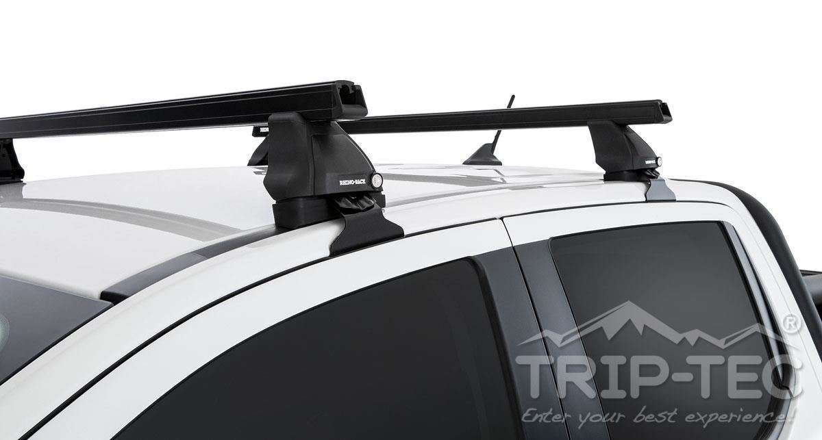 Dach-Querträger HEAVY DUTY RHINO-RACK für FORD RANGER RAPTOR Doka ab Bj ...