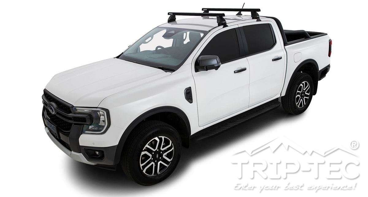 Dach-Querträger HEAVY DUTY RHINO-RACK für FORD RANGER RAPTOR Doka ab Bj ...